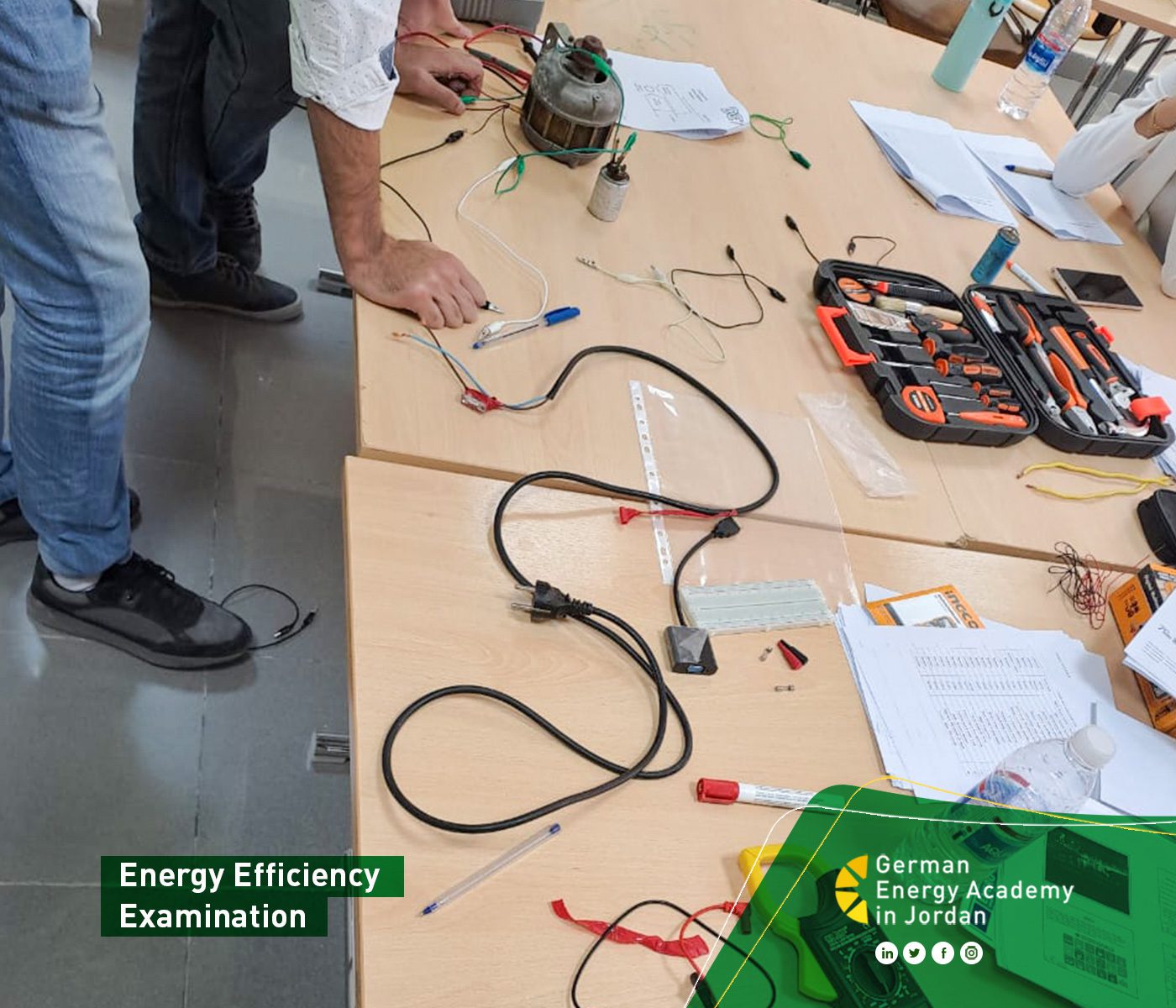 PV Installation & Energy Efficiency Examination | Gea Jordan Academy