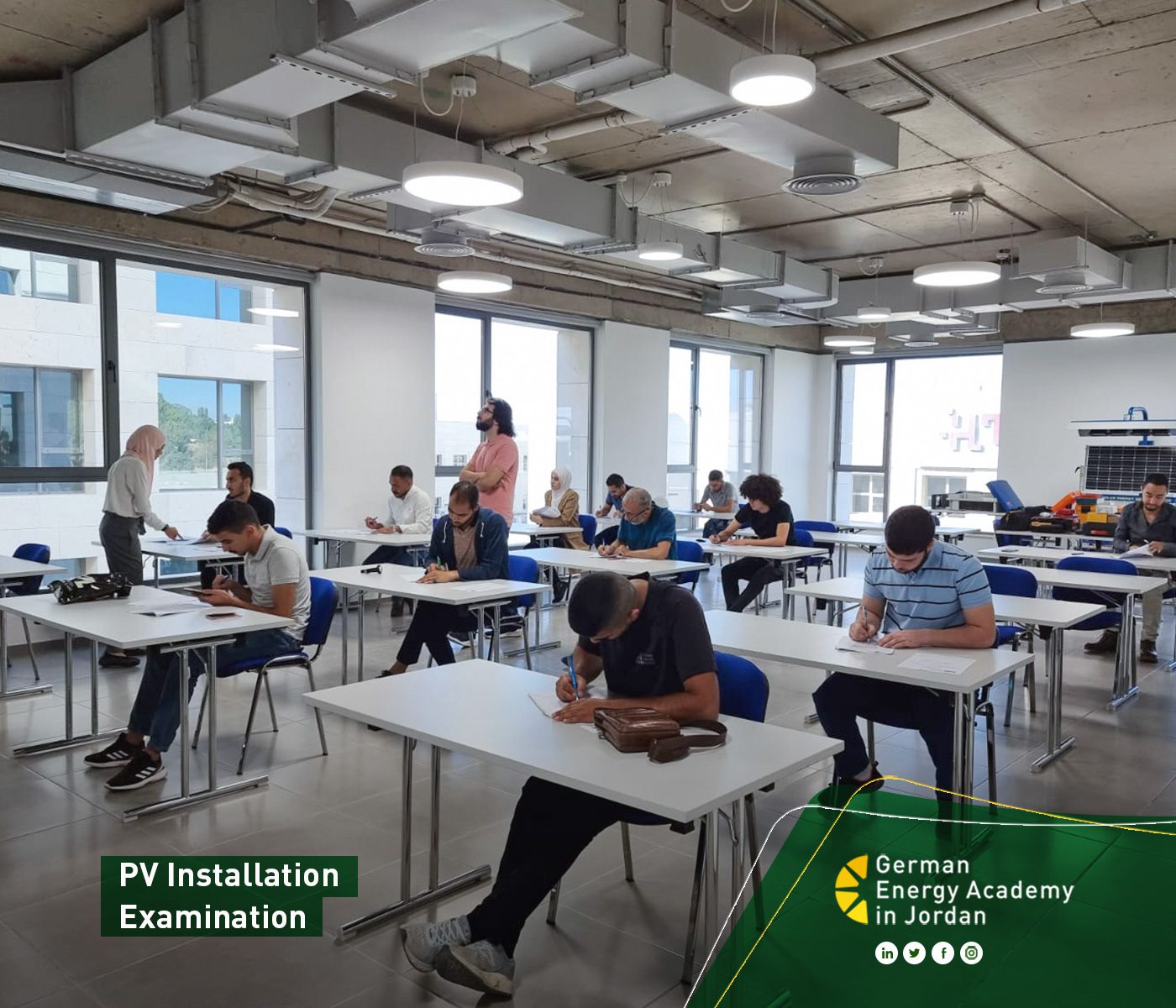PV Installation & Energy Efficiency Examination | Gea Jordan Academy
